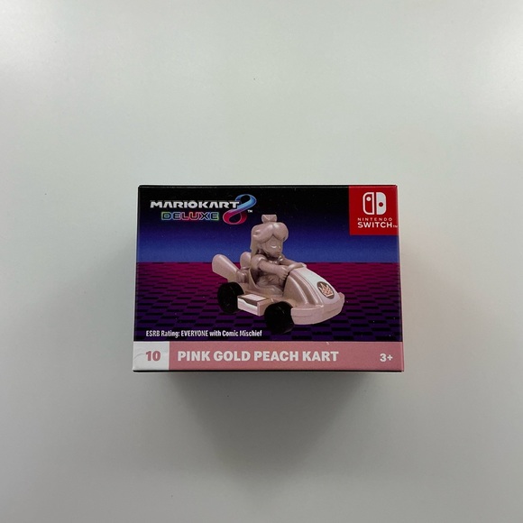 Toys | Rare New Nintendo Switch Princess Peach Mariokart Rose Gold ...